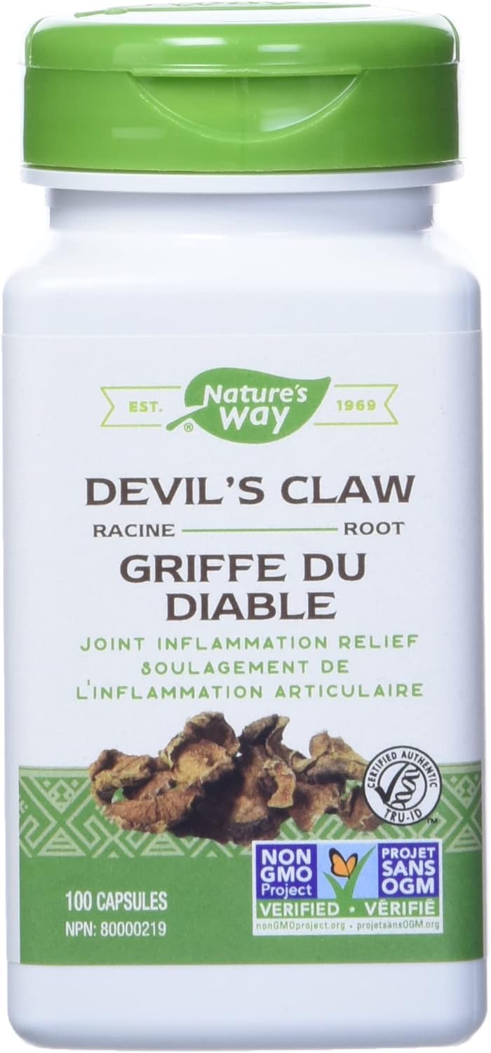 Nature's Way Devil’s Claw Root 100 Veg Caps : Amazon.ca: Health ...