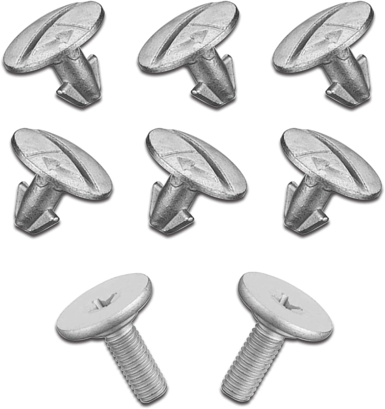 Amazon.com: Miytsya 8 PCS Car Hood Lower Pins, Splash Guard Anti-Rust ...