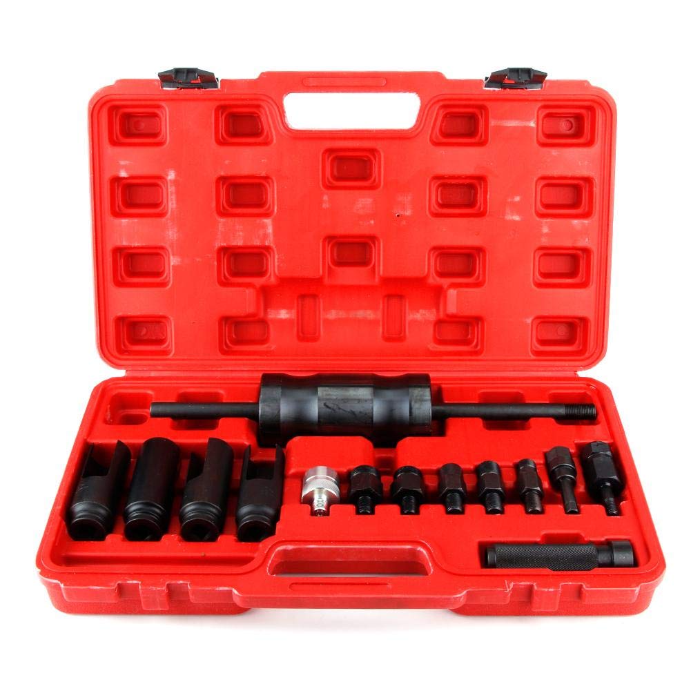 Buy Sugoyi Fuel Injector Nozzle Removal Tool, 14pcs Fuel Injector ...