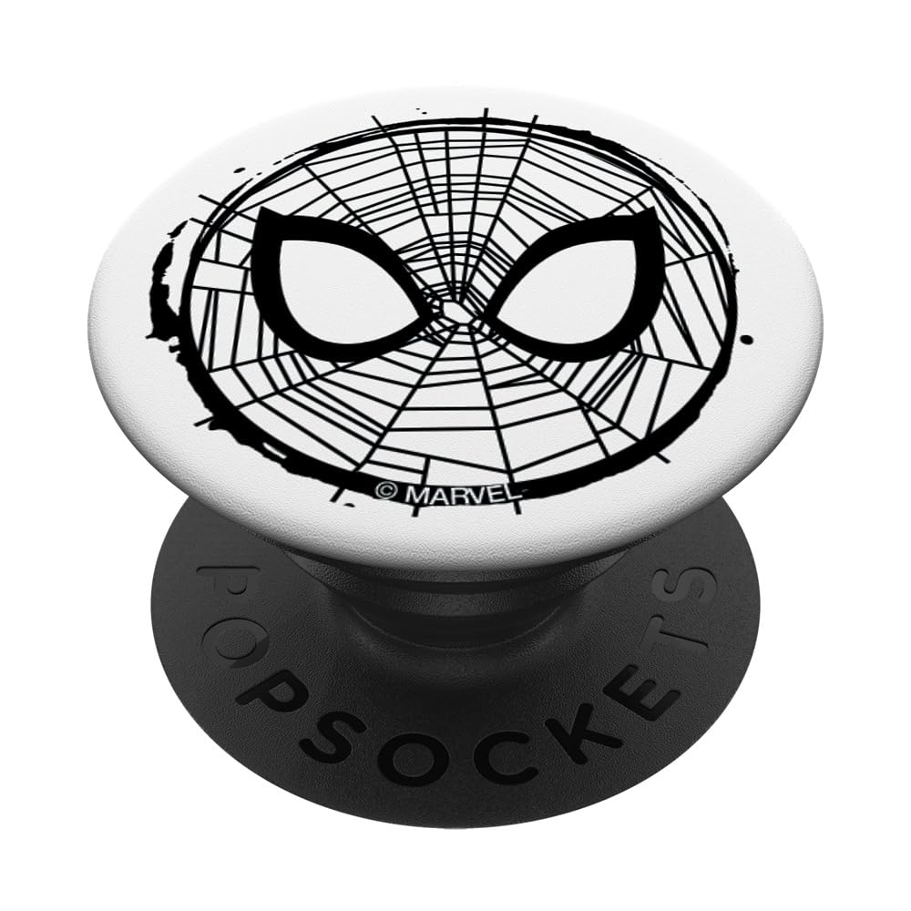 Amazon.com: Marvel Spider-Man Mask Sketch PopSockets Adhesive PopGrip ...