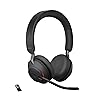 Jabra HSC018W and ENDO40W Evolve 65 Wireless Stereo On Ear Headset ...