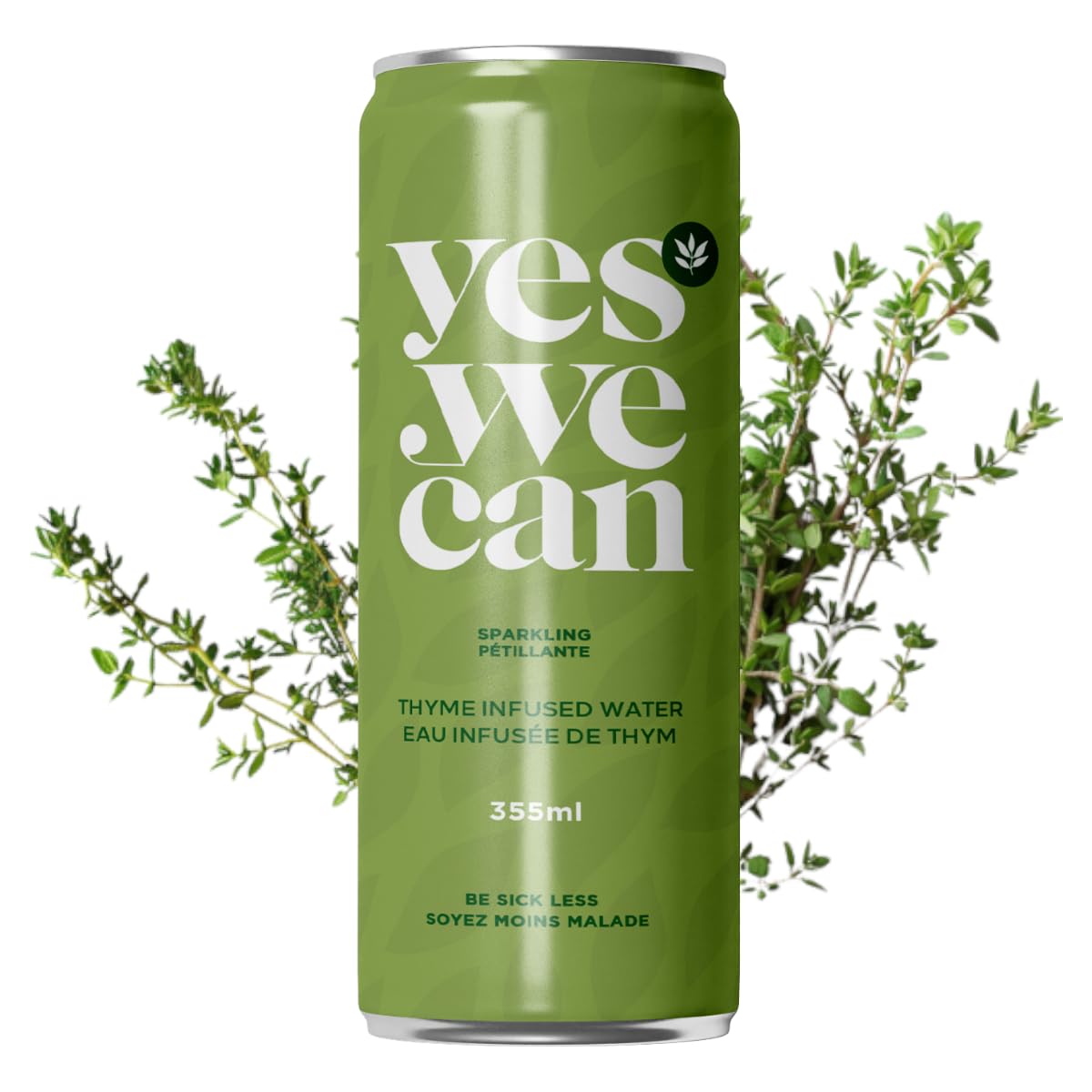 Amazon.com: Yes We Can Thyme Flavored Sparkling Water: Zero Sugar, Zero ...