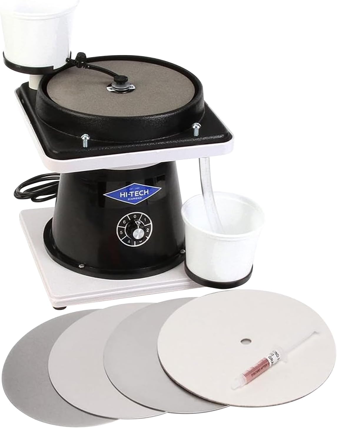 Hi-Tech Diamond 8" Slant Cabber - Cabbing Machine Lapidary Equipment ...