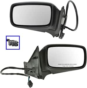Amazon.com: Driver & Passenger Side Mirror Set Compatible with 1992 ...