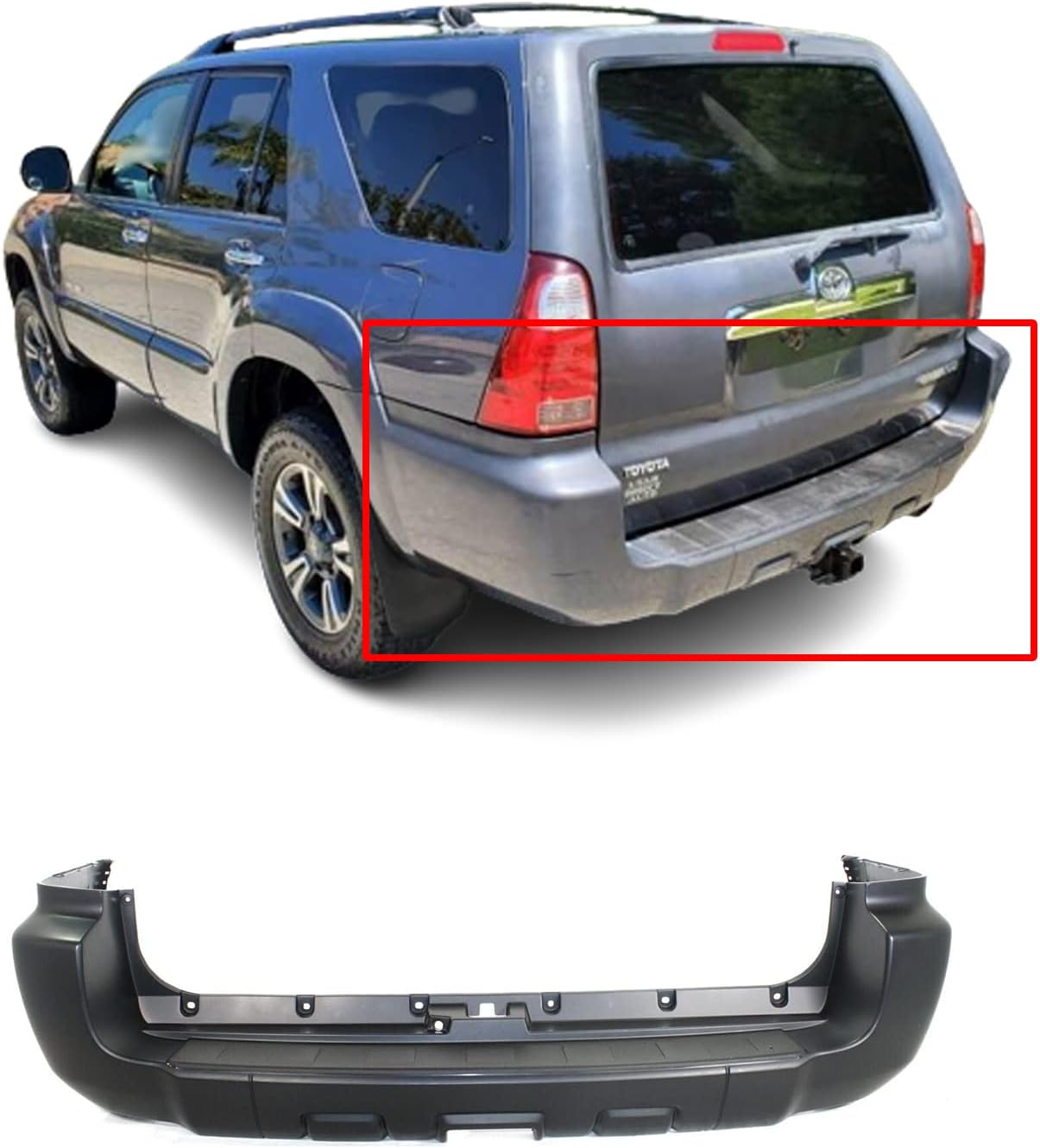 Amazon.com: Garage-Pro Bumper Cover Compatible with 2006-2009 Toyota ...