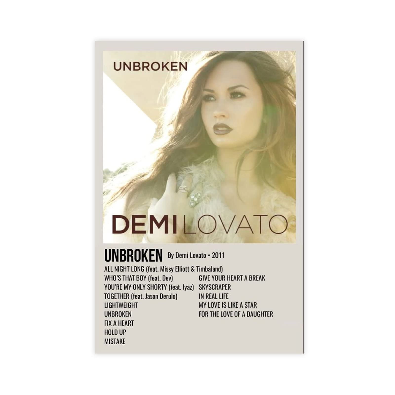 Demi Lovato Unbroken Album