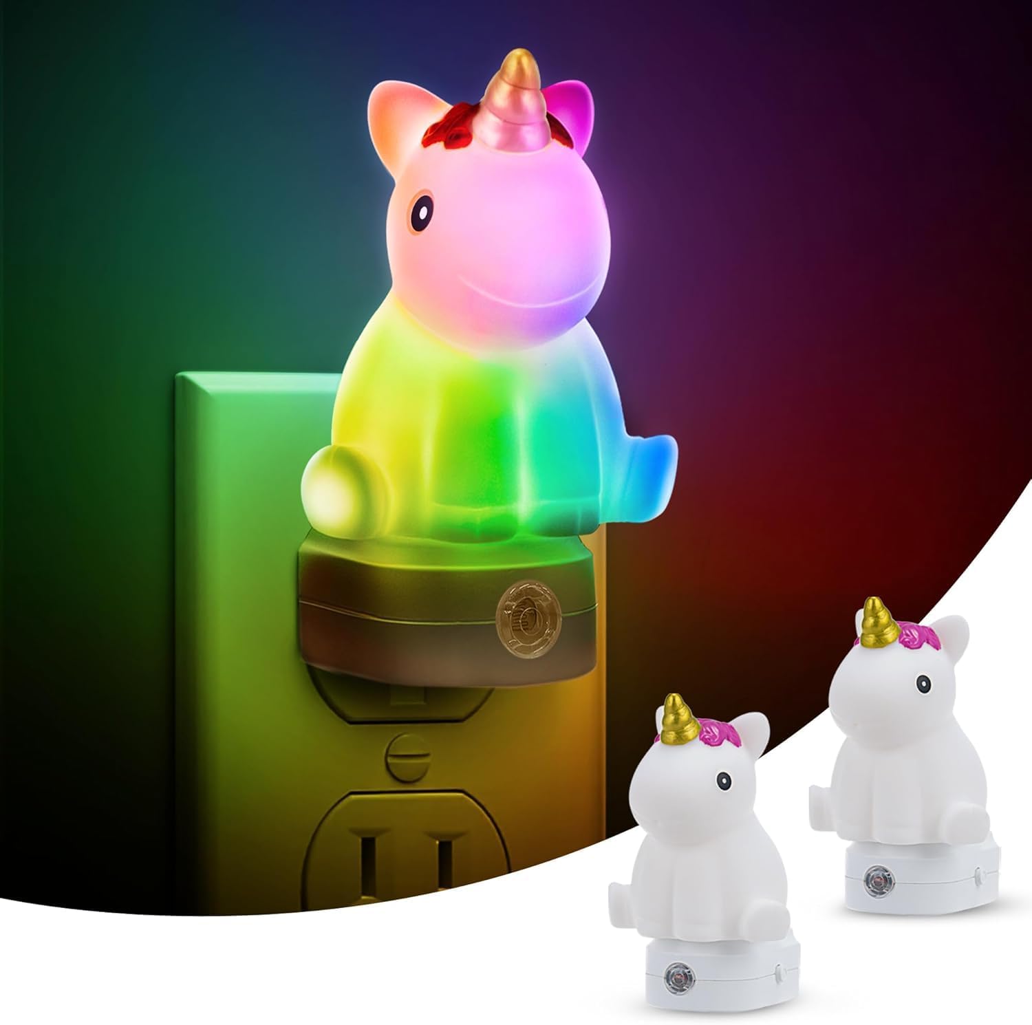 Amazon.com: L LOHAS LED [3-Pack Night Light for Kids : Baby
