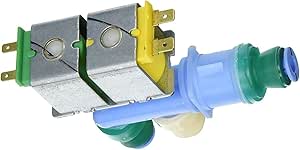 Amazon.com: Refrigerator Dual Water Inlet Valve Replaces for Whirlpool ...