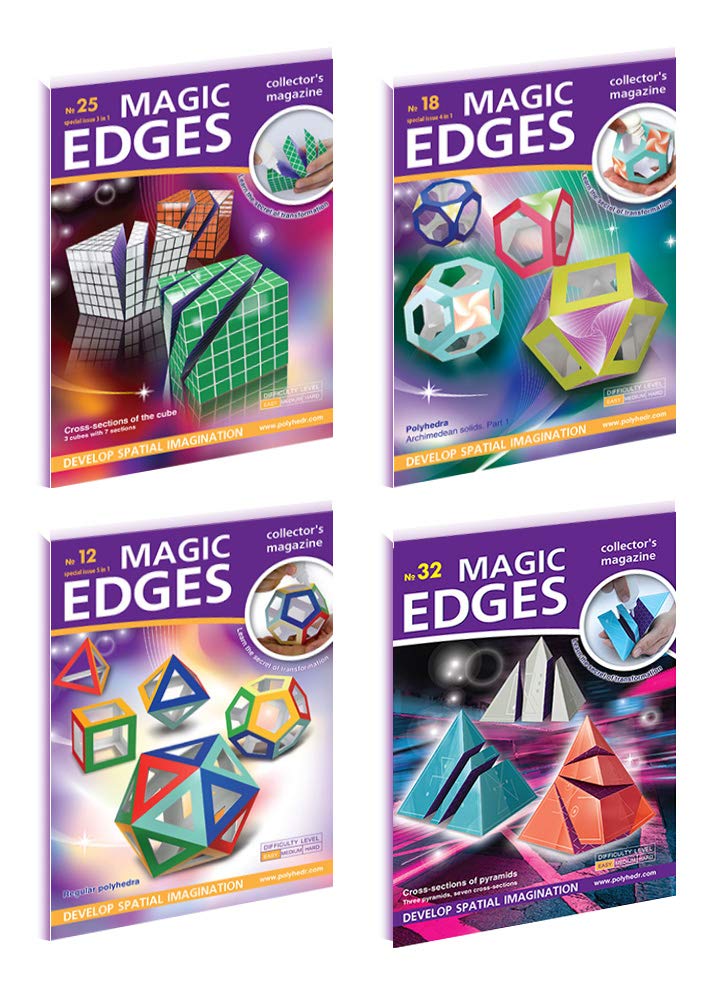 Magic Edges Polyhedra For A Math Lesson Set 8 Polyhedra | Desertcart INDIA