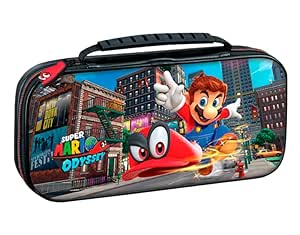 Nacon Nintendo Switch Game Traveller Deluxe Travel Case - Mario Odyssey ...