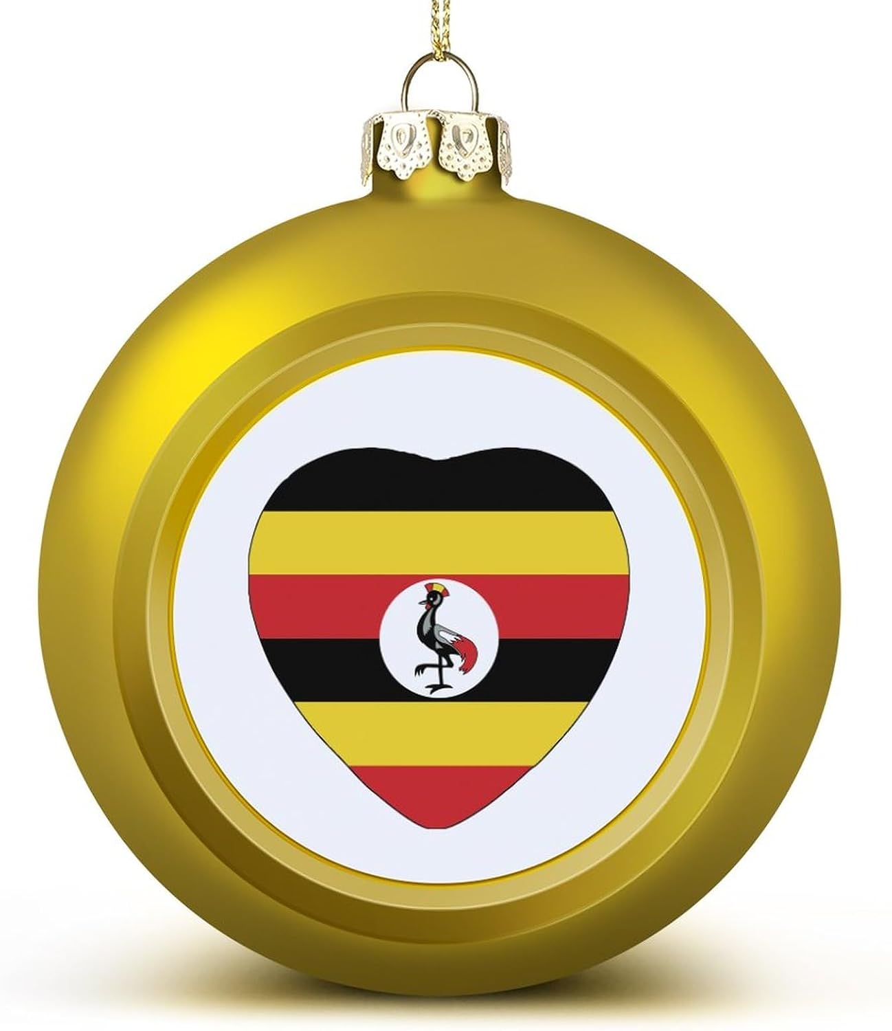 Guangpat Uganda Xmas Balls Ornaments Uganda Flag Christmas Decorations ...