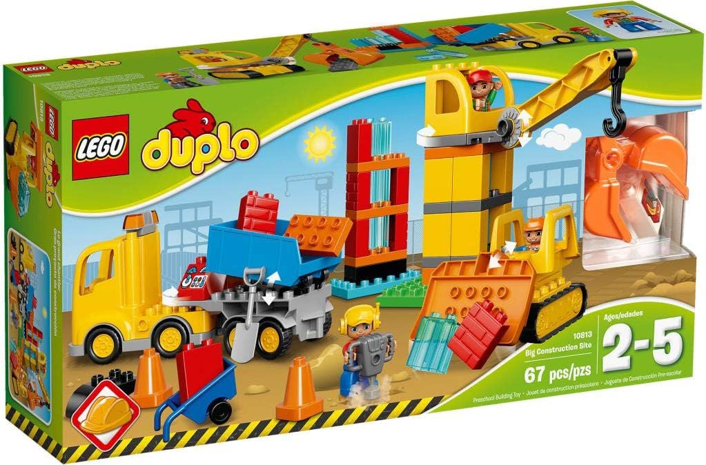 LEGO 10813 DUPLO Big Construction Site : Amazon.co.uk: Toys & Games