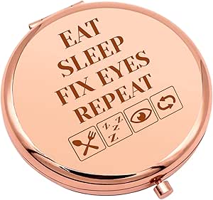 Amazon.com: Optometrist Graduation Gift for Women Compact Makeup Mirror ...