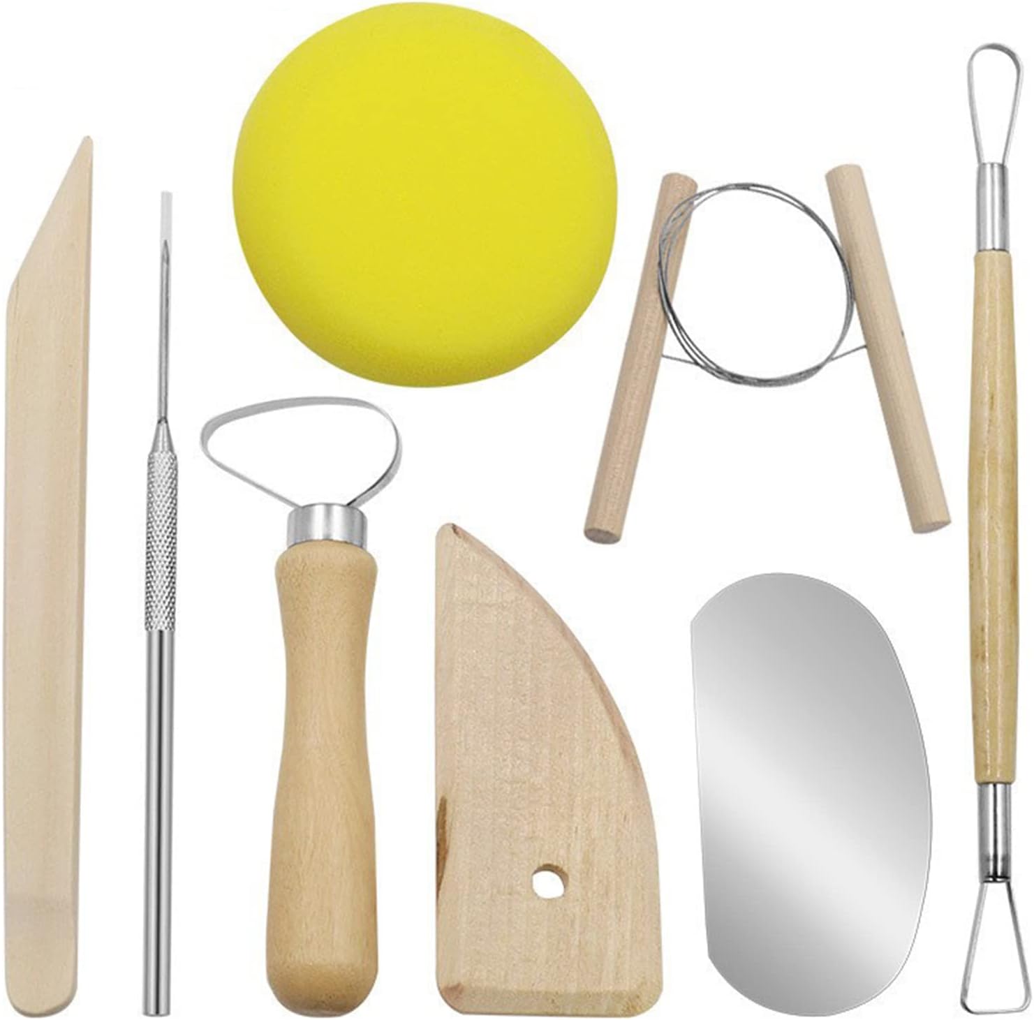 Amazon.de: RONGYI Pottery Carving Tool Set, 8PCS Pottery Carving Tools ...