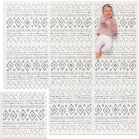 Amazon.com : Lillefolk Baby Foam Play Mat - Baby Playmat | Tiles for ...