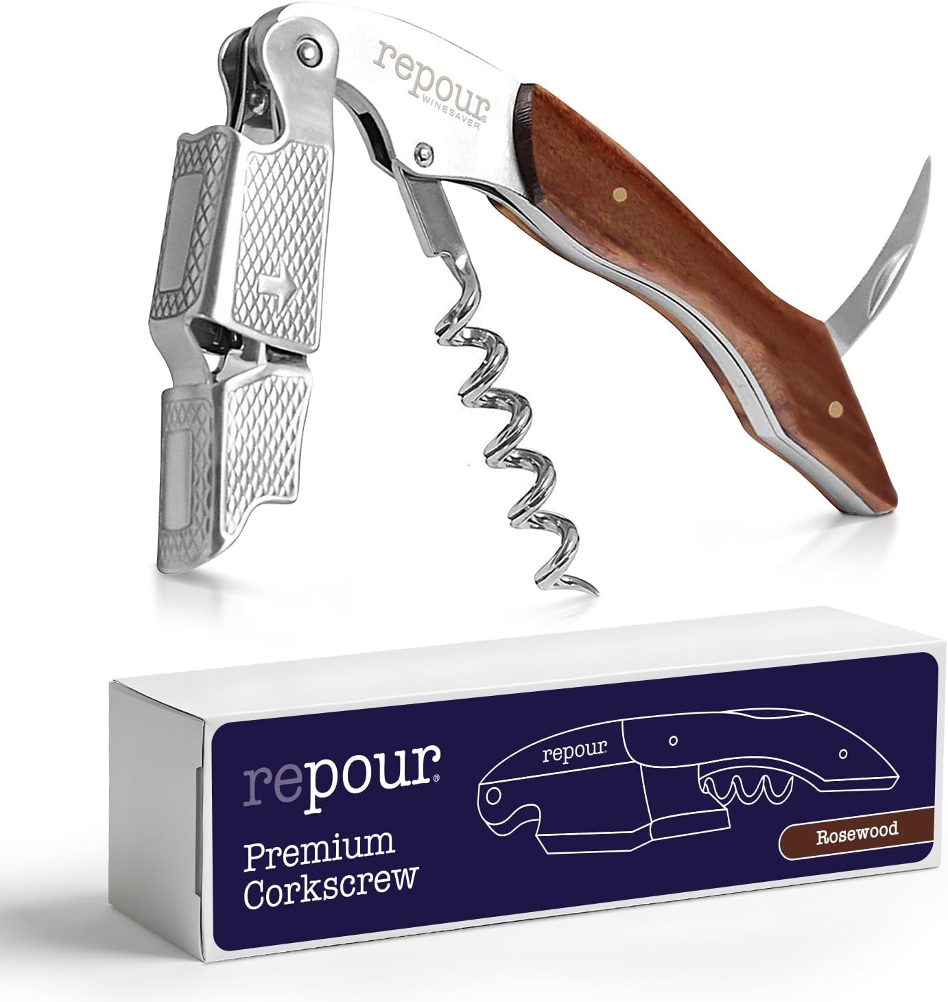 Amazon.com: Repour 3 in 1 Corkscrew- Professional Wine Bottle Opener ...