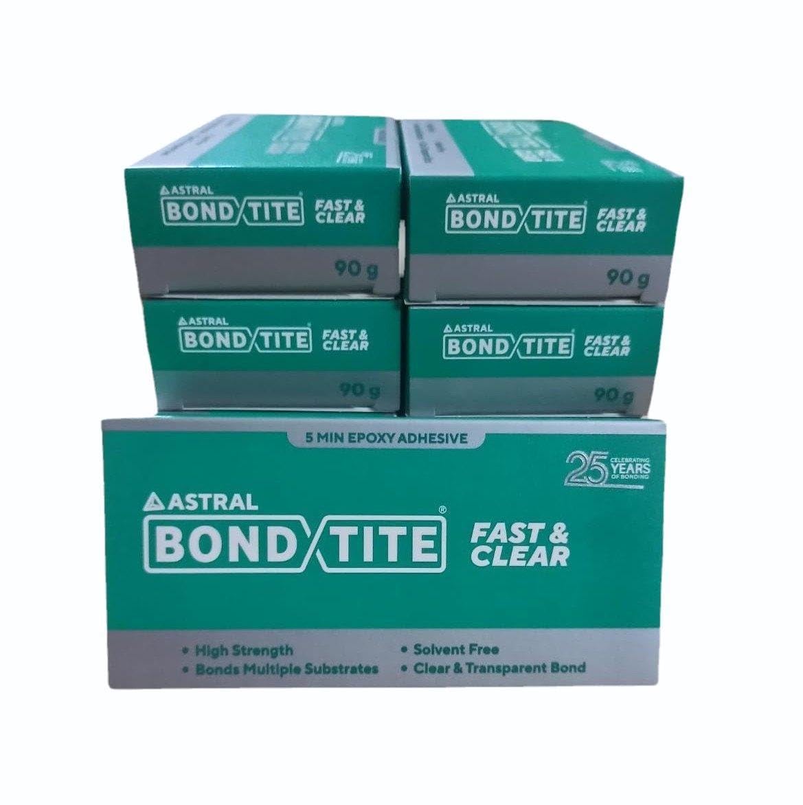 Astral Bond Tite Fast and Clear 180g - Pack of 2 Adhesive (90 g) : Amazon.in: Industrial ...