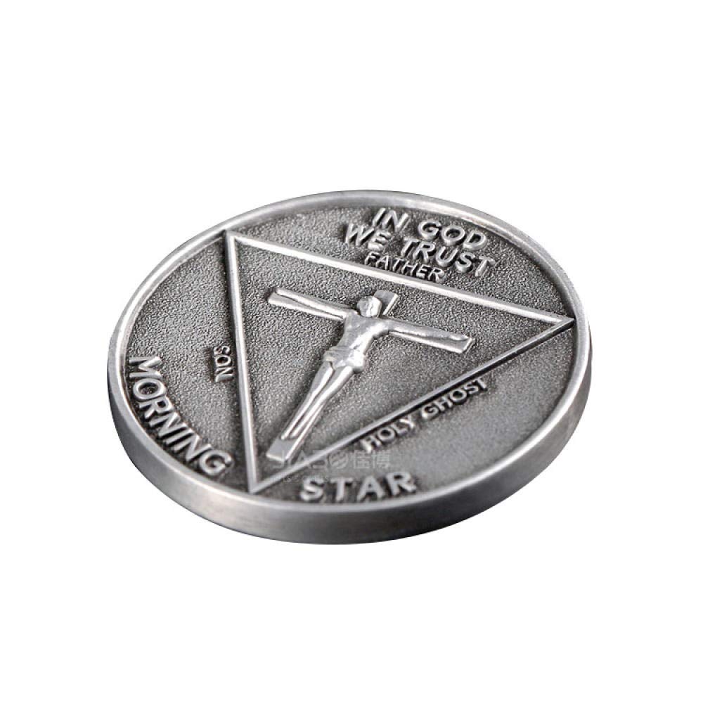 Buy Lucifer Morning Star Satanic Pentecostal Souvenir Coin in God We ...