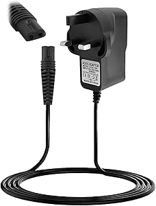 12V for Braun Shaver Charger Charger Cable Series 1, 3, 5, 7, 9 Trimmer Beard 1/3/5/7/8/9 & Silk ...
