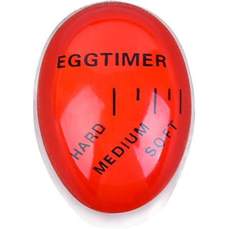 Amazon.com: Egg Timer Sensitive Hard & Soft Boiled Color Changing ...
