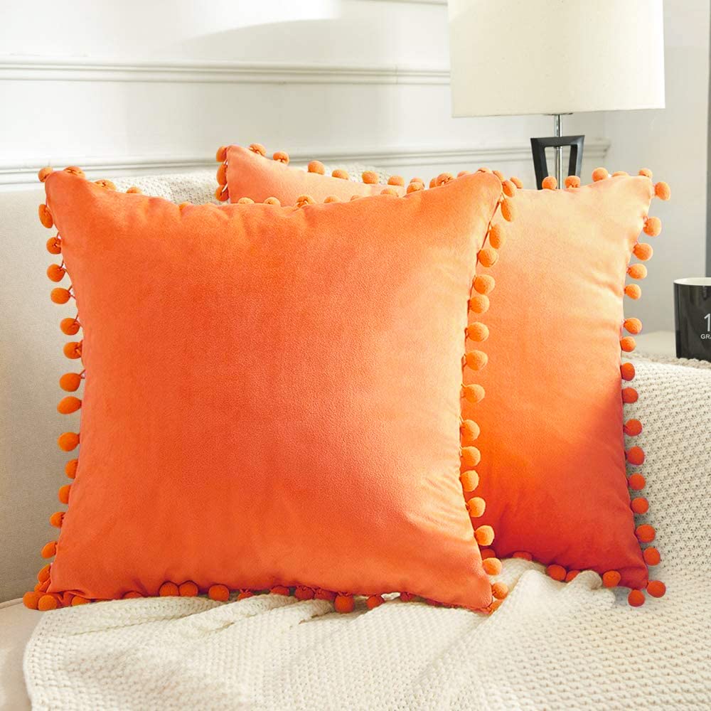 Bright Orange Cushion Covers | atelier-yuwa.ciao.jp