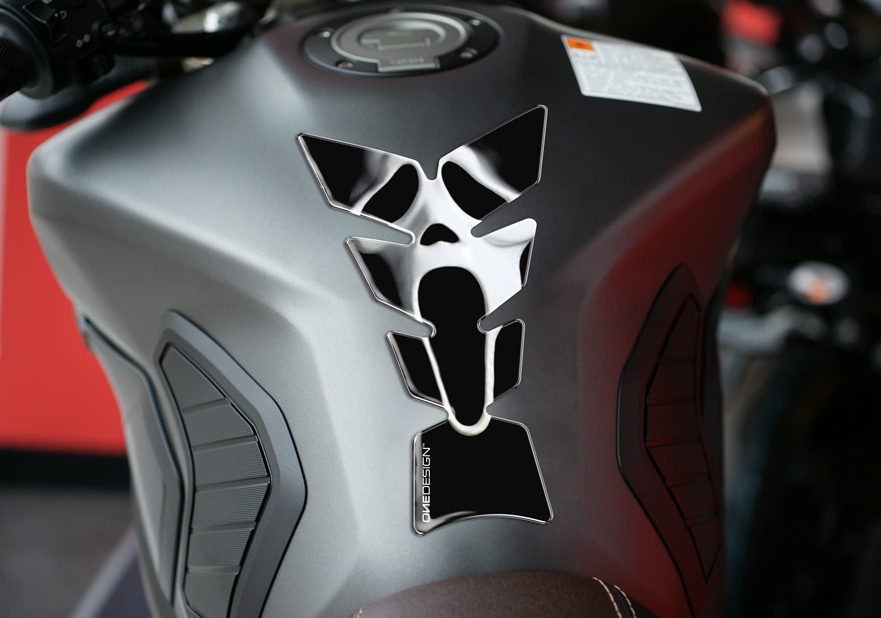 Snapklik.com : 9602N Tank Pads Model Scream Black