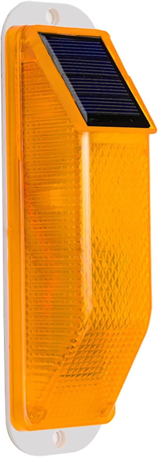 RISOON Solar Strobe Warning Light: Sensitive LED Warning Lamp High ...