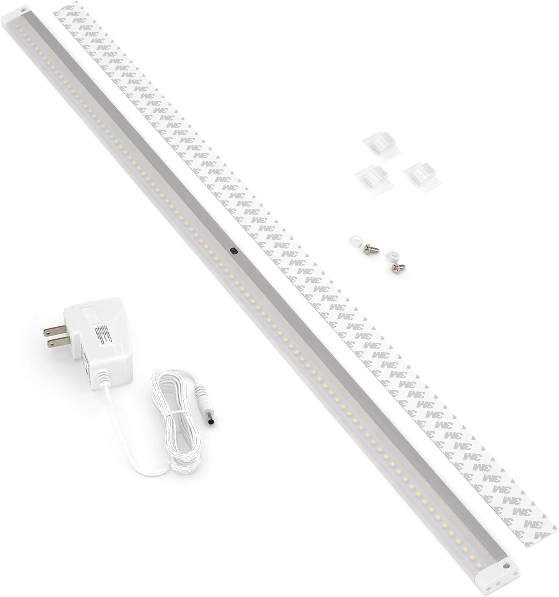 LAIFUNI Dimmable Under Cabinet Lighting, RGB LED Light Bar, Inline ...