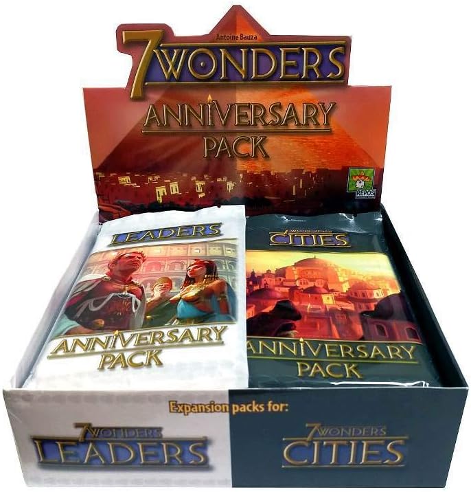 Amazon.com: Repos Poduction SEV13 7 Wonders Armada Expansion, Various ...