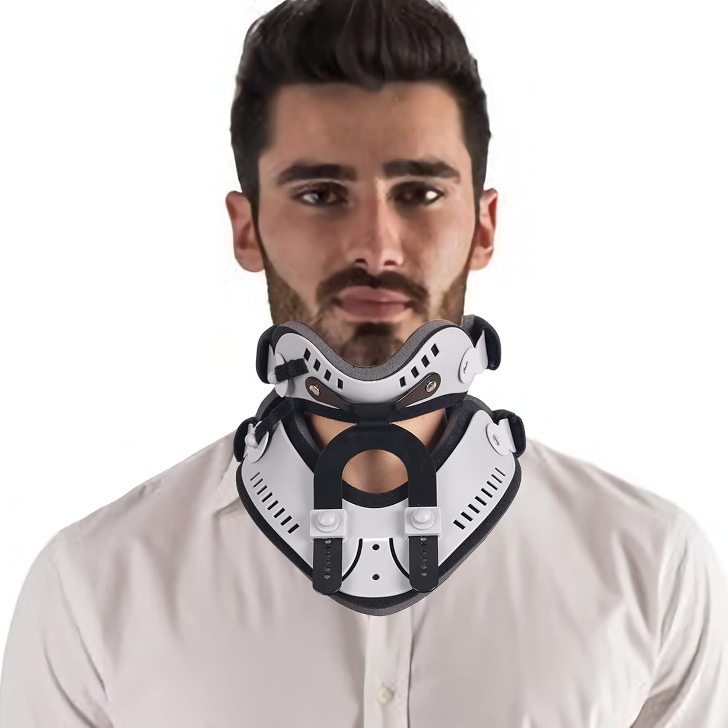 Orthomen Neck Brace by Cervical Collar - Adjustable Cervical Orthosis ...