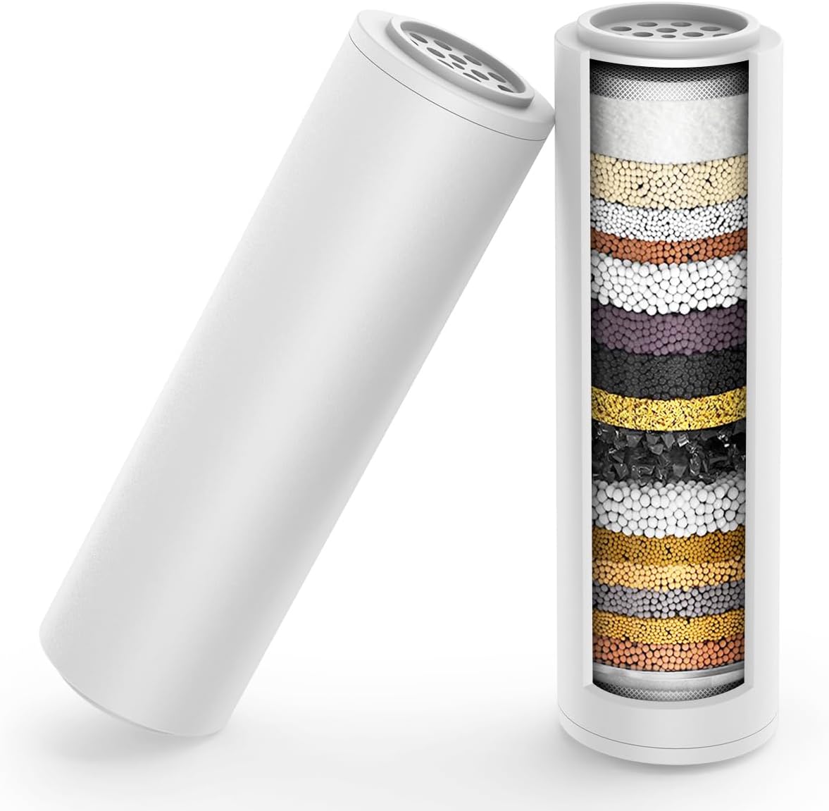 Replacement Shower Filter for Handheld Shower Head, 2 Pack Filter for ...