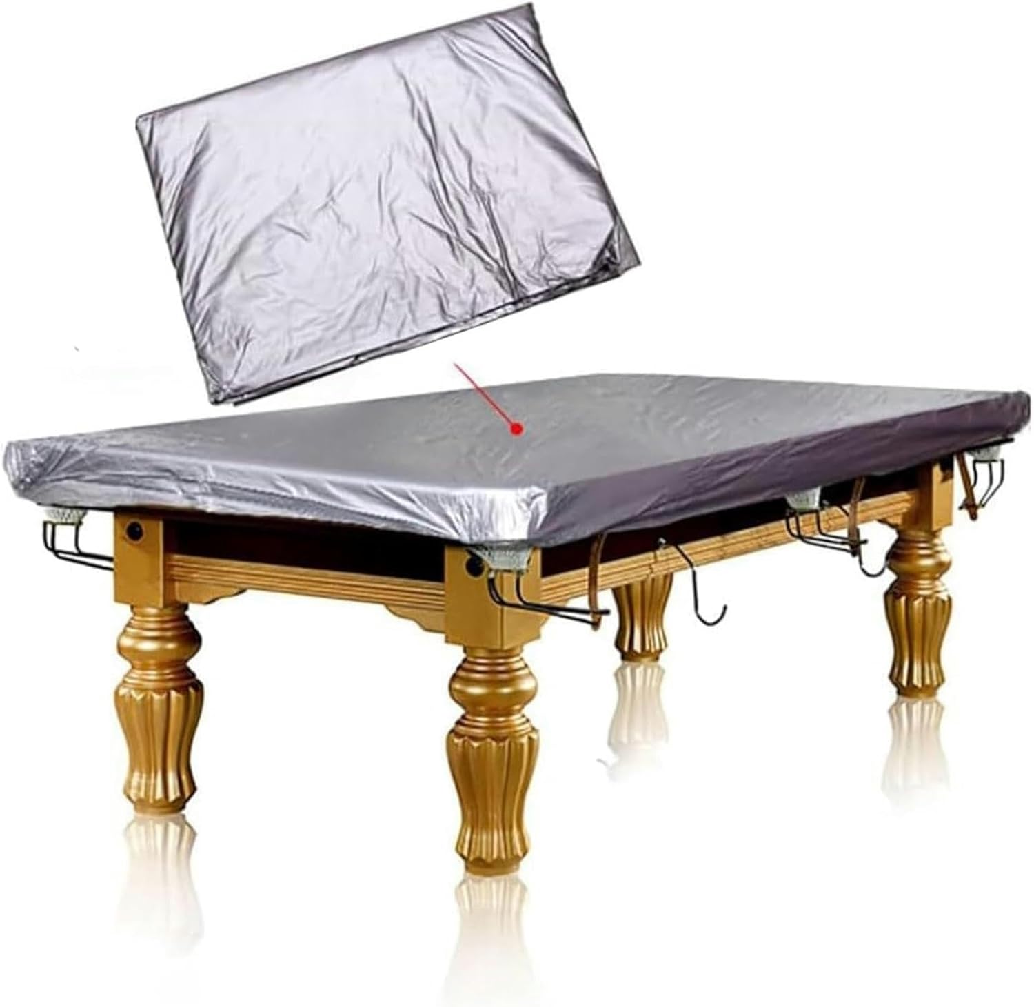 Amazon.com : Pool Table Dust Cover, Waterproof Dustproof Full Size ...