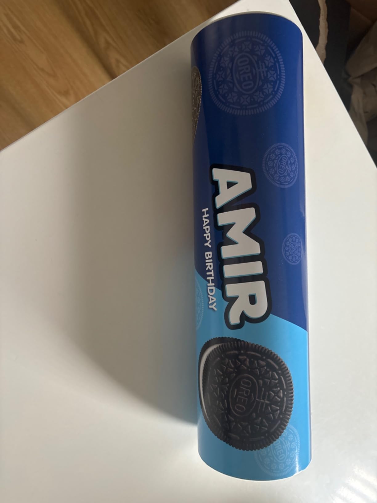 Oreo personalised XXL Gift Tube - Mega Oreo cookies Gift with name and ...