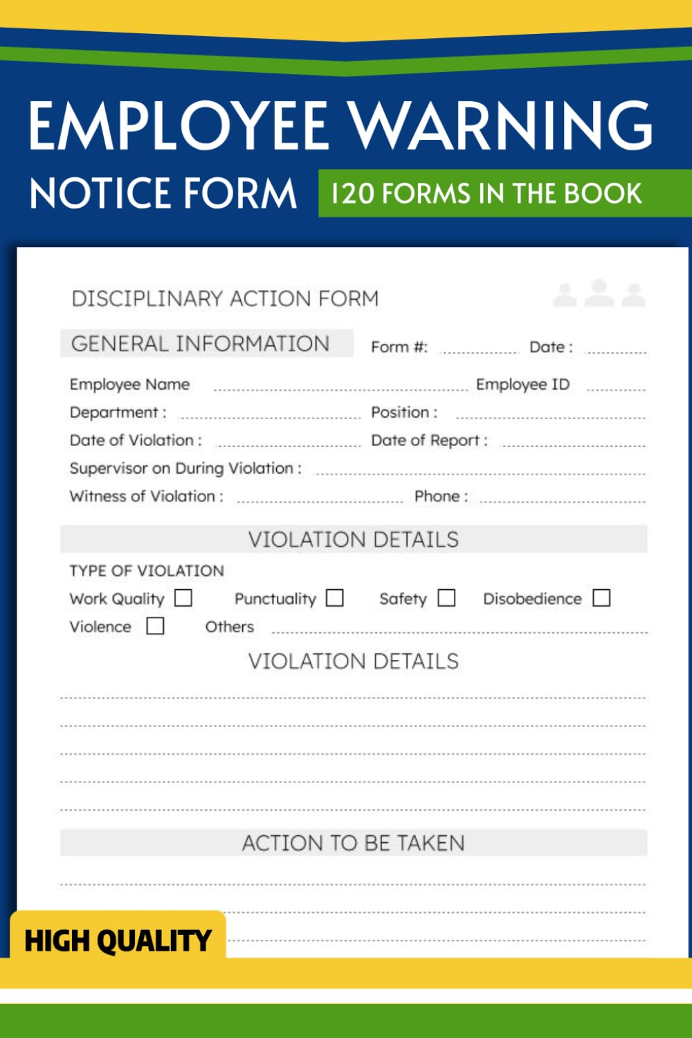Employee Notice Form Employee Warning Notice Template Fill Out, Sign