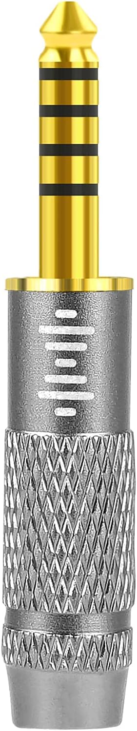 Geekria 4.4mm Male to 3.5mm (1/8'') Balanced Female Headphones Adapter ...