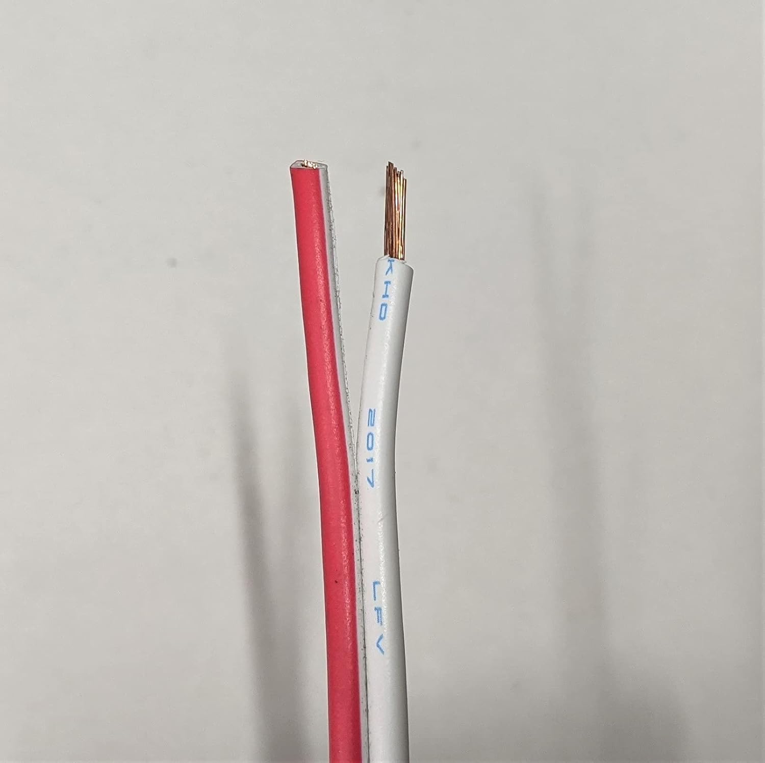 Amazon | KHD ビニル平形コード 300V 2.0m㎡ 100m巻 白×赤 VFF2.0SQ×100mシロ/アカ | 多芯ケーブル | 産業・研究開発用品 通販