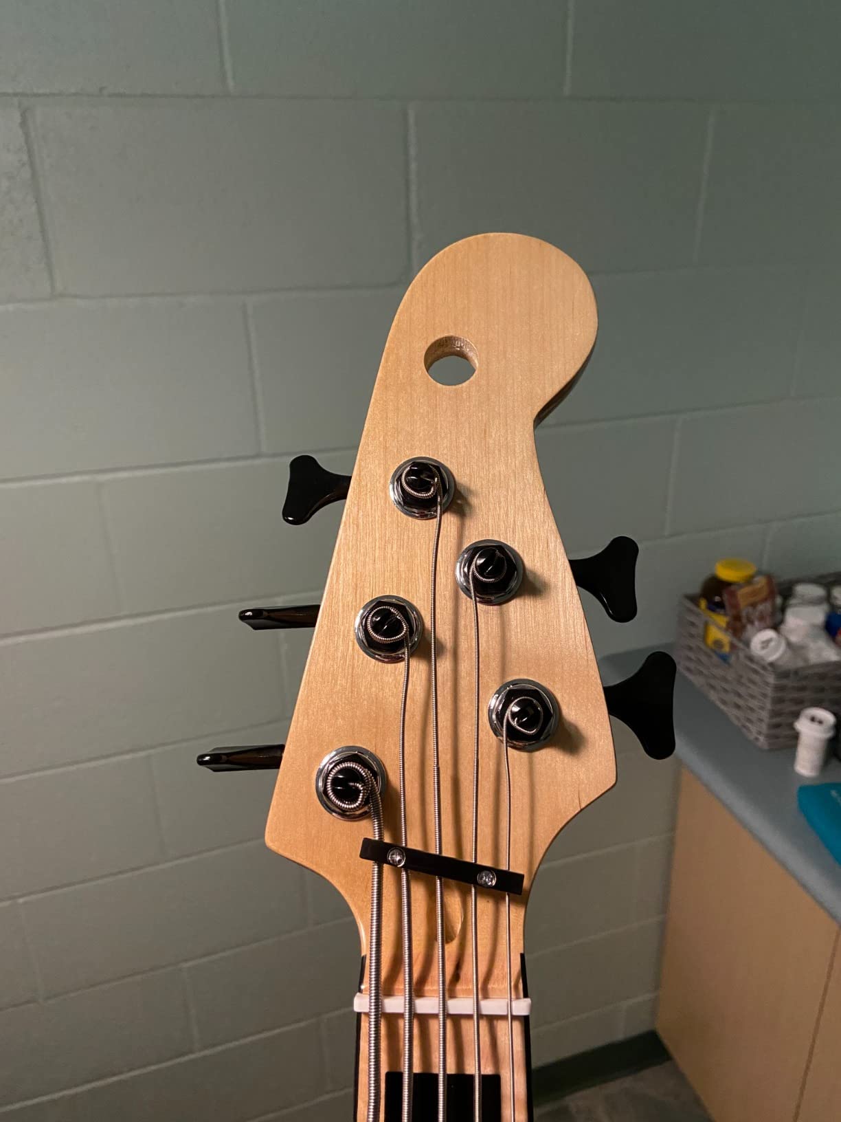 $2/mo - Finance Musiclily Pro 45mm Brass Bass String Retainer Bar for 5 ...