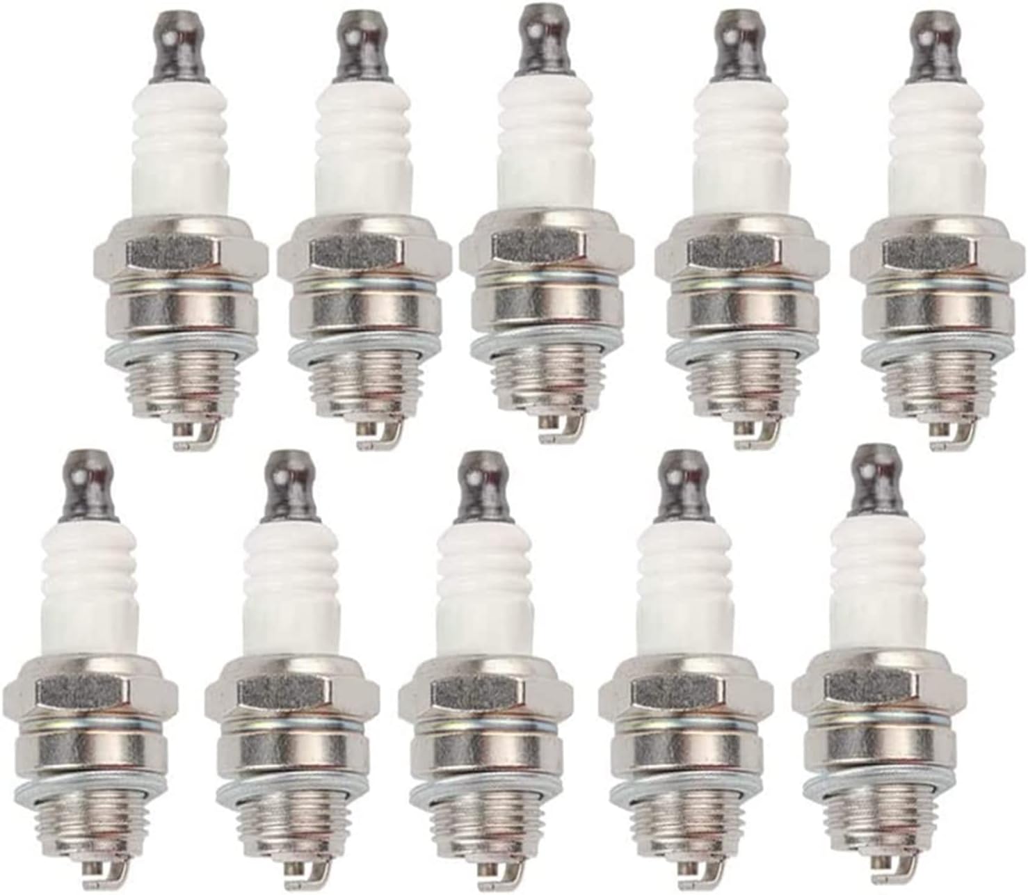 Amazon | KRAFO 互換性がある L7T、BM6A、BPMR7A、RCJ6Y、RCJ7Y、WSR5F 10ピーススパークプラグL7T STIHLヘッジトリマー芝生ブロワーチェーンソー ...