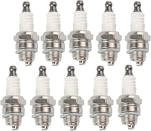 Amazon | KRAFO 互換性がある L7T、BM6A、BPMR7A、RCJ6Y、RCJ7Y、WSR5F 10ピーススパークプラグL7T STIHLヘッジトリマー芝生ブロワーチェーンソー ...