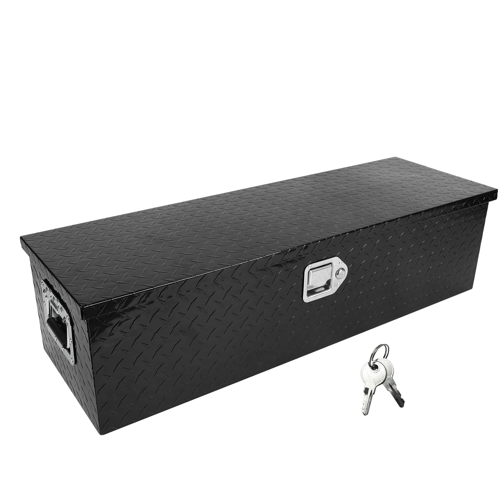 Amazon.com: Eivojor 39" Heavy Duty Aluminum Diamond Plated Tool Box ...