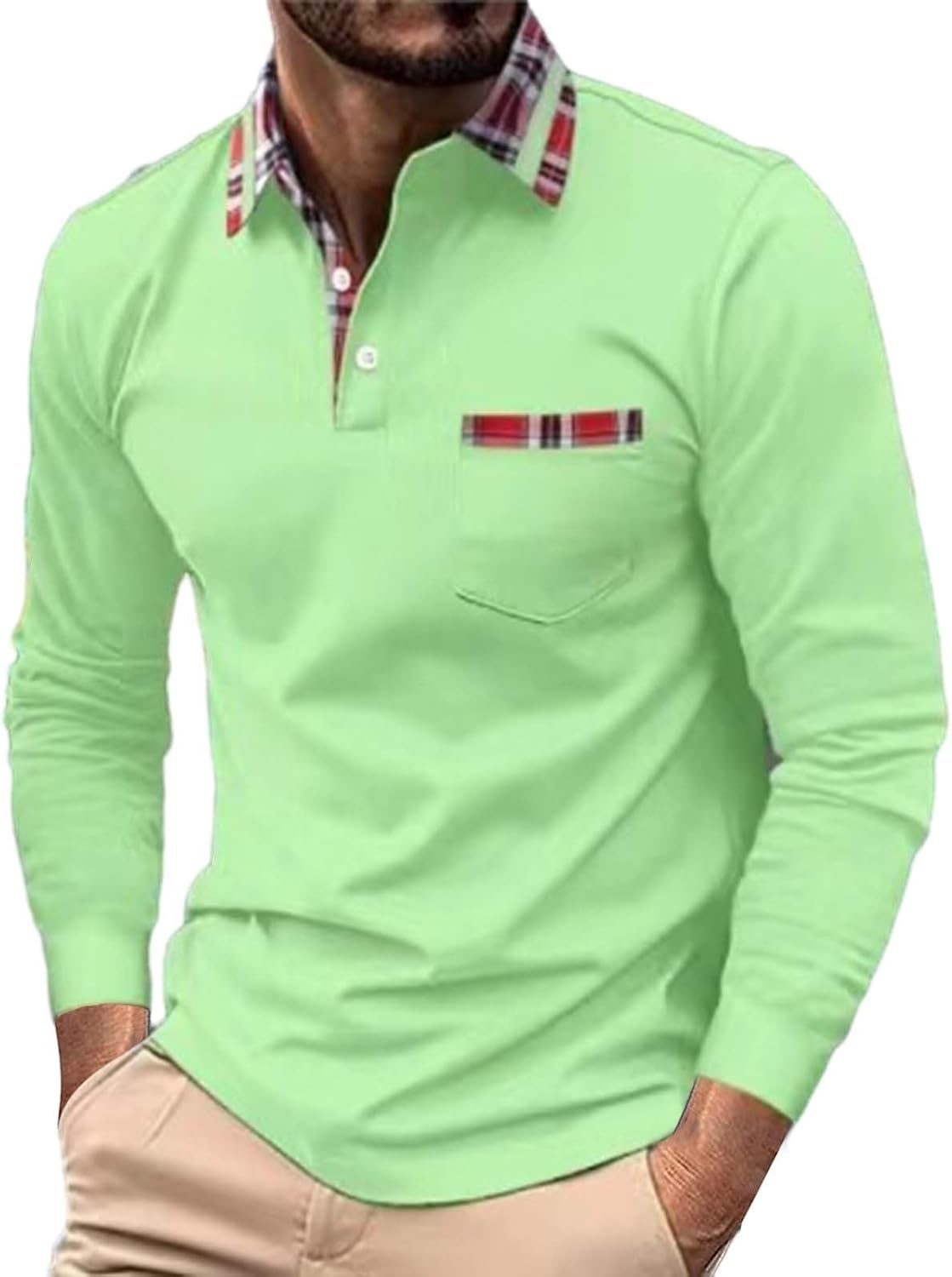 Amazon.com: Polo Shirts for Men Slim fit,5 Dollar Gifts,Loose fit Polo ...