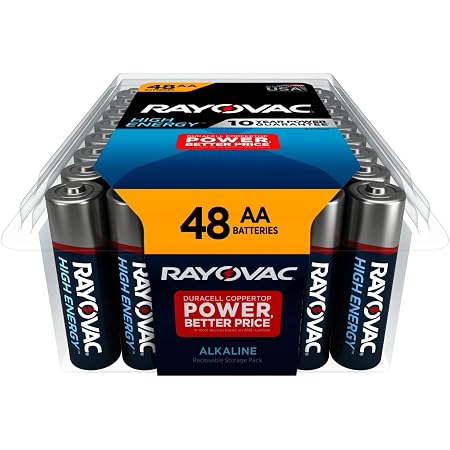 Amazon.com: Rayovac AA Batteries, Ultra Pro Double A Battery Alkaline ...