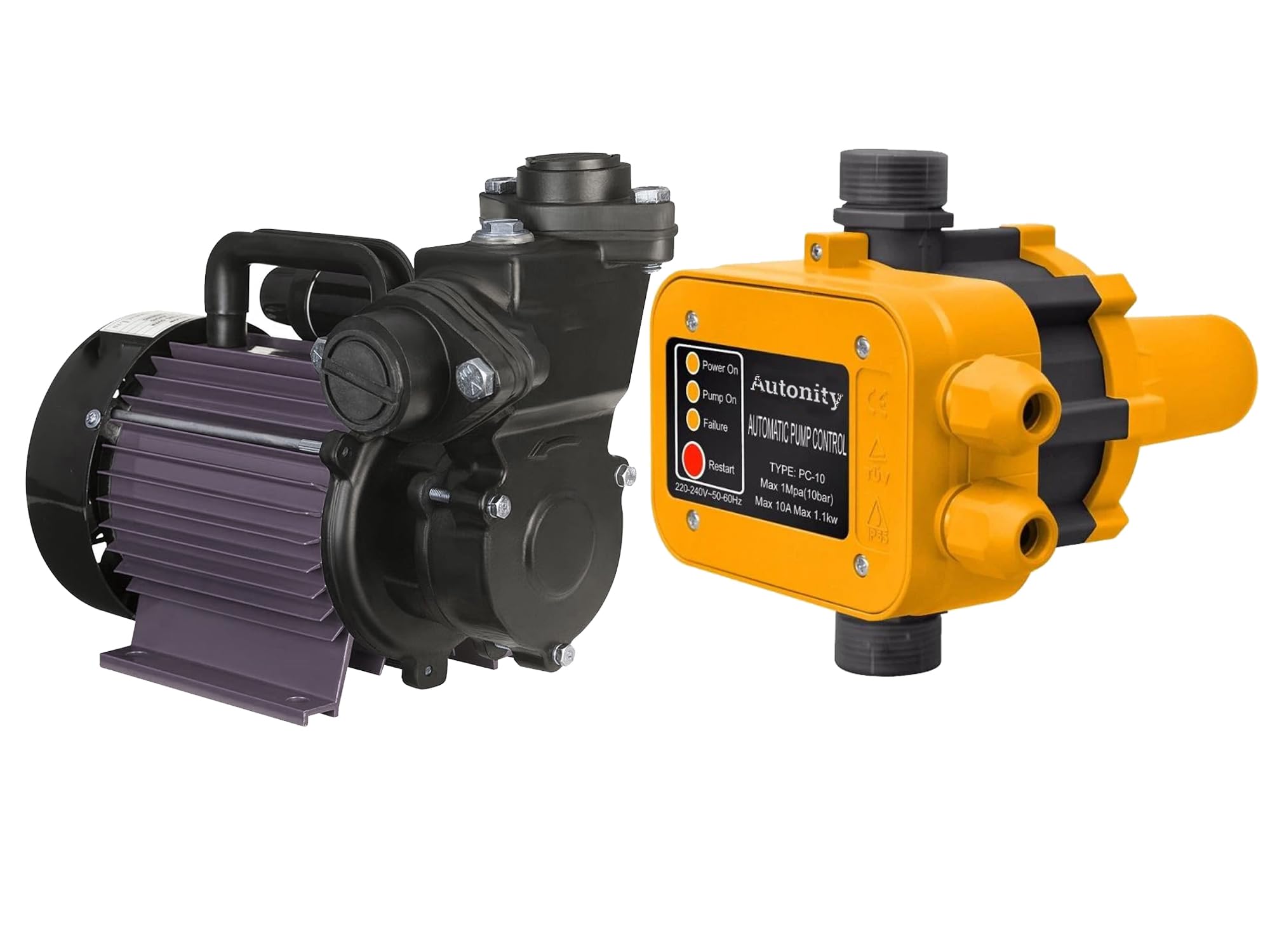 Buy Autonity Self Priming water Pump Monoblock motor pump High pressure ...