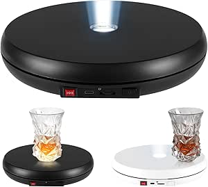 Amazon.com: Motorized Rotating Display Stand, Remote Spinning Rotating ...