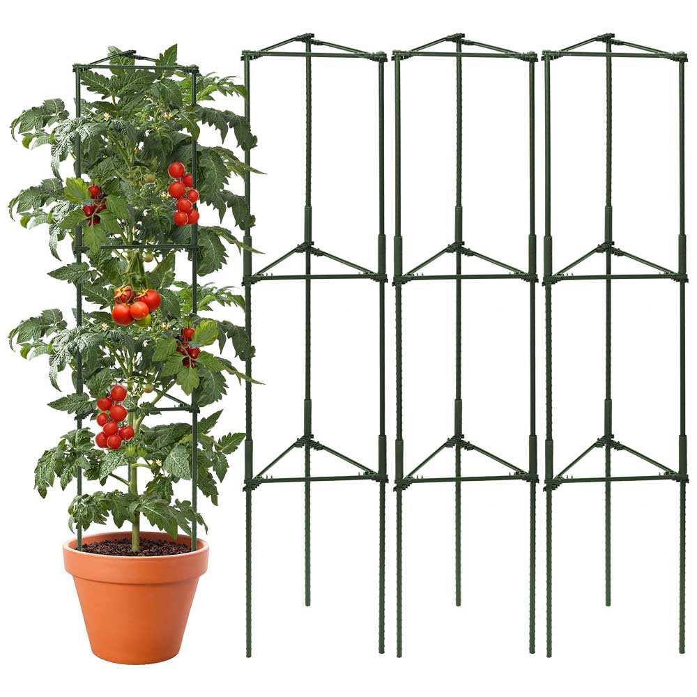 Snapklik.com : Arbxvnr 3 Package Up To 48in Tomato Cage Garden Grid ...