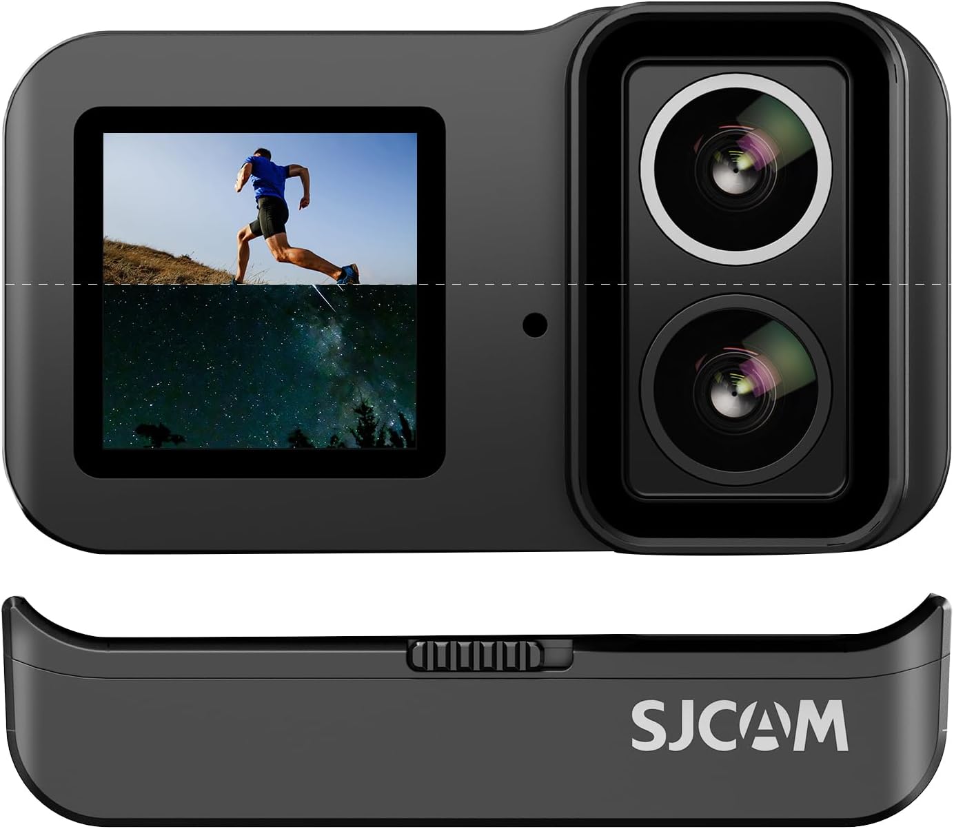 Amazon.com : SJCAM Action Camera SJ20 4K30FPS Updated Dual Image Sensor ...