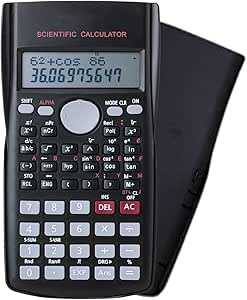 Digital Scientific Calculator - Portable 240 Functions 2 Line LCD ...