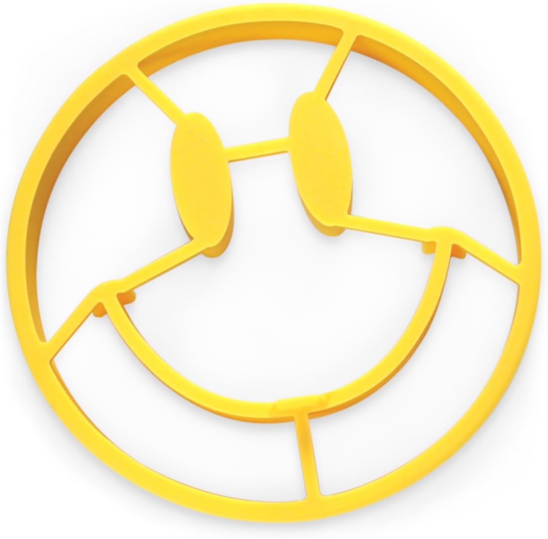 Amazon.com: Fred & Friends Fred CRACK A SMILE Smiley Face Breakfast ...