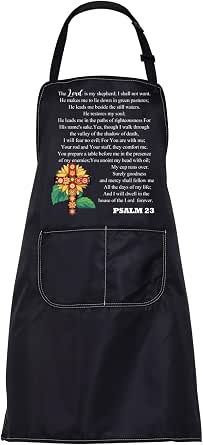 Amazon.com: FUSTMW Christian Aprons for Men Women Christian Religious ...