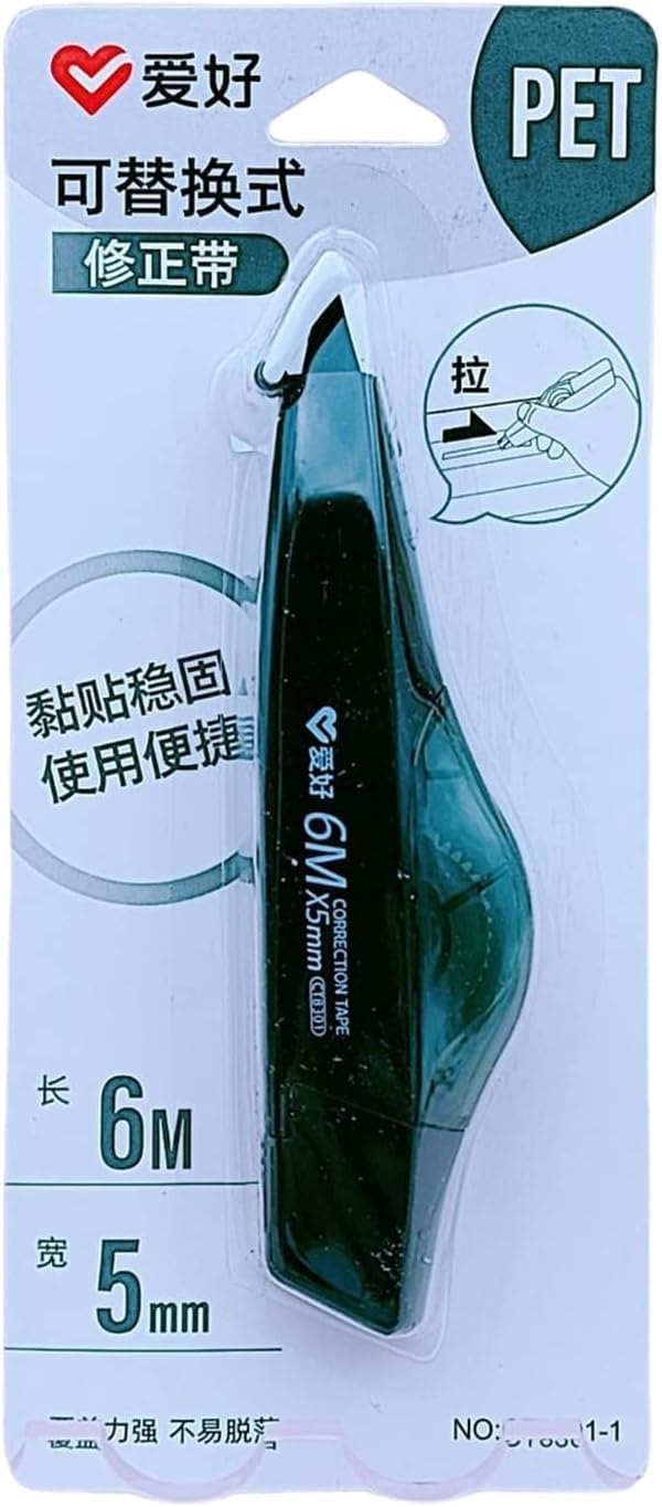 Amazon.com : Refillable Quick Dry White Out Correction Tape Mini Small ...